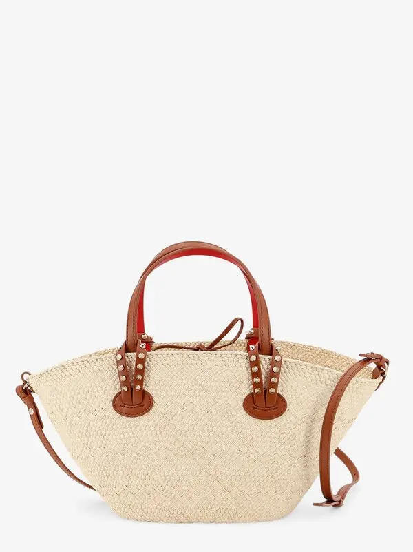 CHRISTIAN LOUBOUTIN Cabata Raffia Handbag - Multicolor