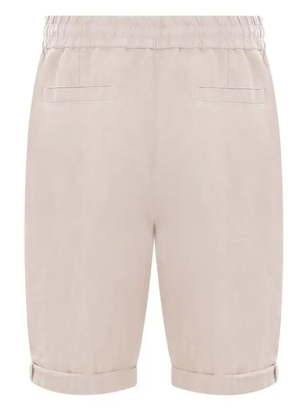 Brunello Cucinelli Linen Bermuda Shorts
