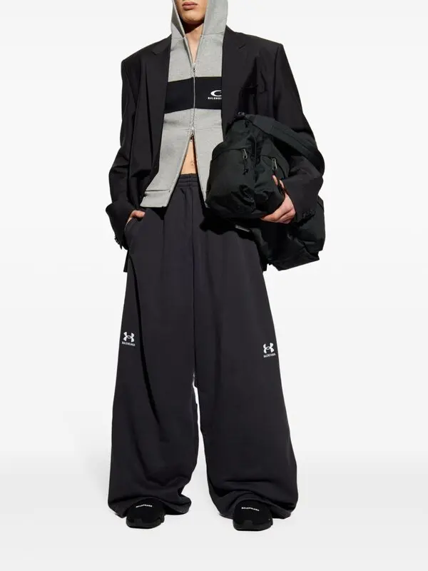 Balenciaga Loop Sports Icon Hoodie - Gray