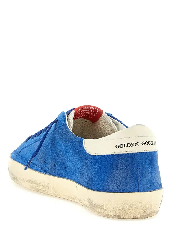 GOLDEN GOOSE Superstar Suede Sneakers - Blue