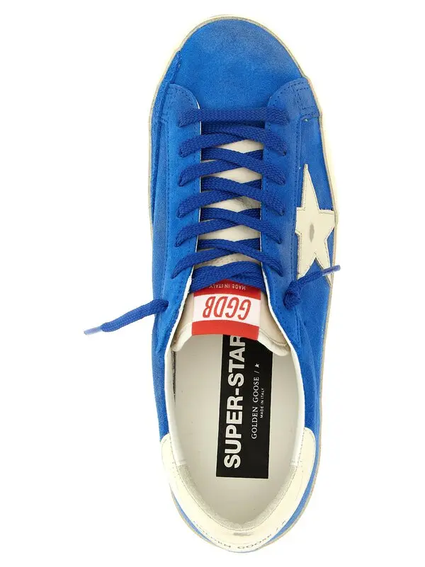 GOLDEN GOOSE Superstar Suede Sneakers - Blue