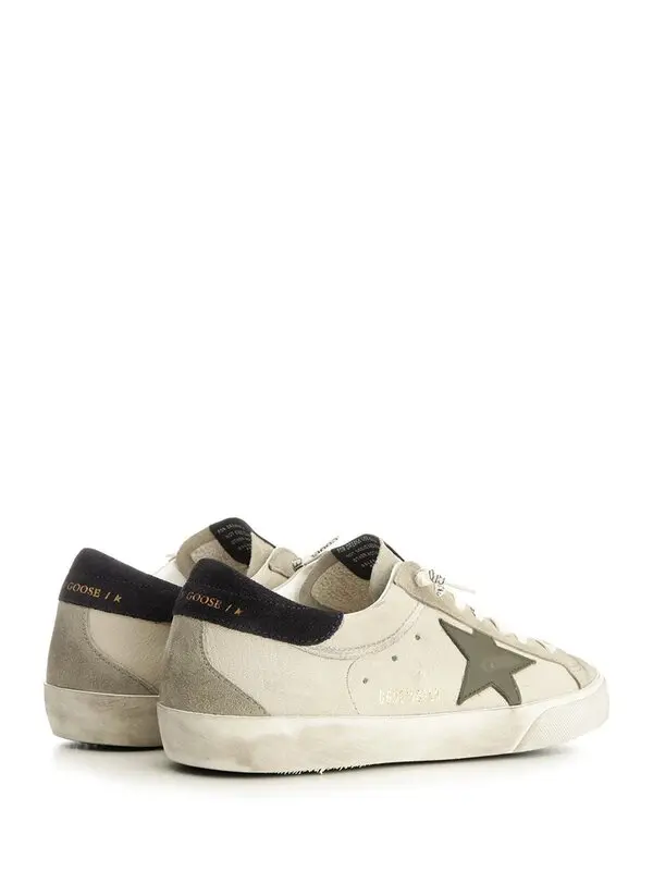 GOLDEN GOOSE Superstar Suede Sneakers - Cream