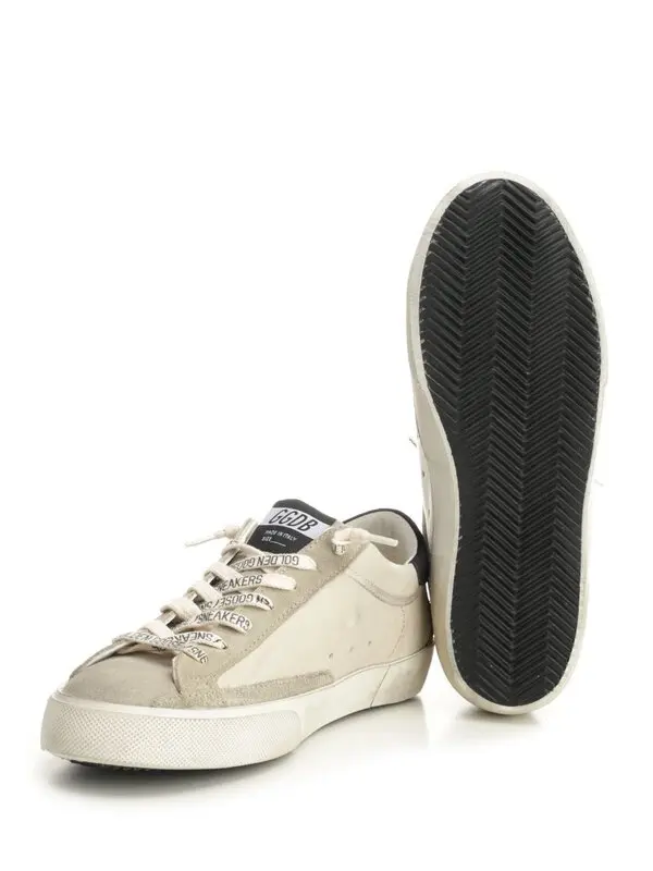 GOLDEN GOOSE Superstar Suede Sneakers - Cream