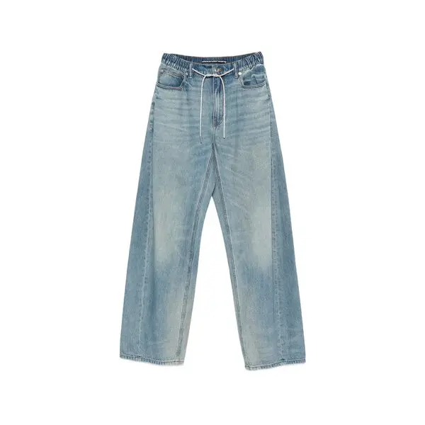 Alexander Wang Wide-leg Denim Jeans - Blue