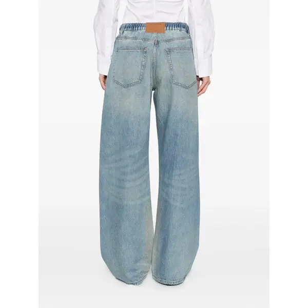 Alexander Wang Wide-leg Denim Jeans - Blue