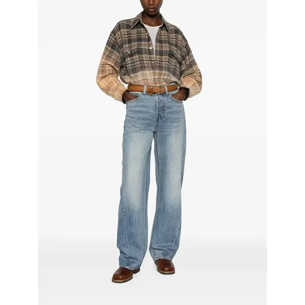Alexander Wang Wide-leg Denim Jeans - Blue