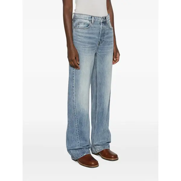 Alexander Wang Wide-leg Denim Jeans - Blue