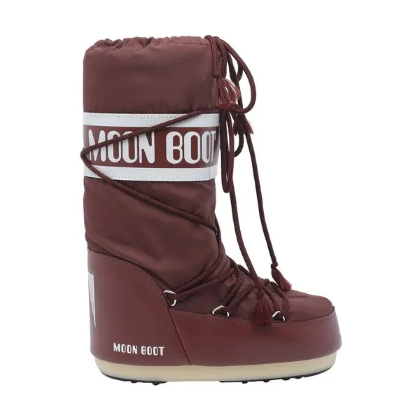 Moon Boot Icon Nylon Knee-high Boots - Red
