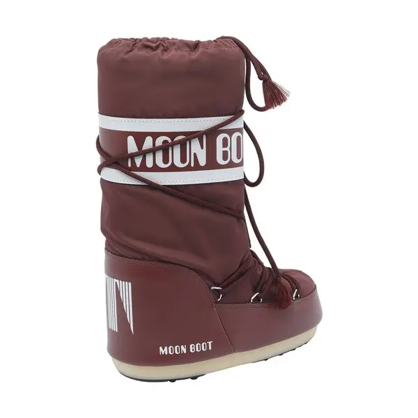 Moon Boot Icon Nylon Knee-high Boots - Red