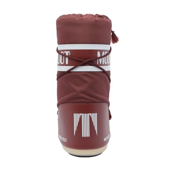 Moon Boot Icon Nylon Knee-high Boots - Red