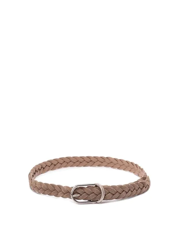 Brunello Cucinelli Braided Leather Belt - Multicolor