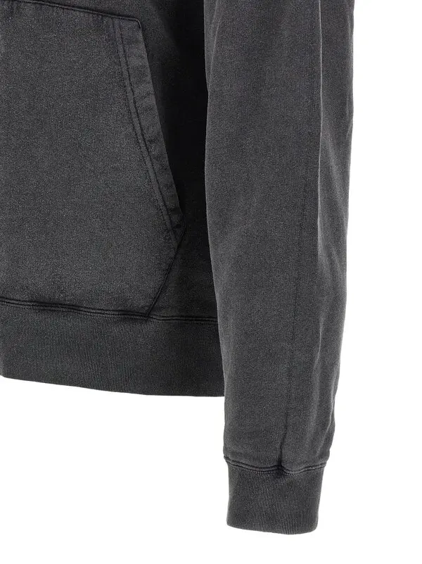 Balenciaga Washed Crayon Loop Hoodie - Multicolor