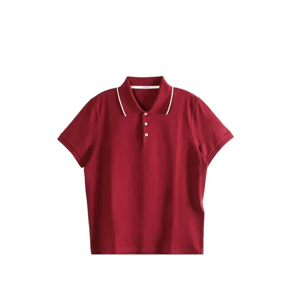 Saint Laurent Polo Shirts - Red