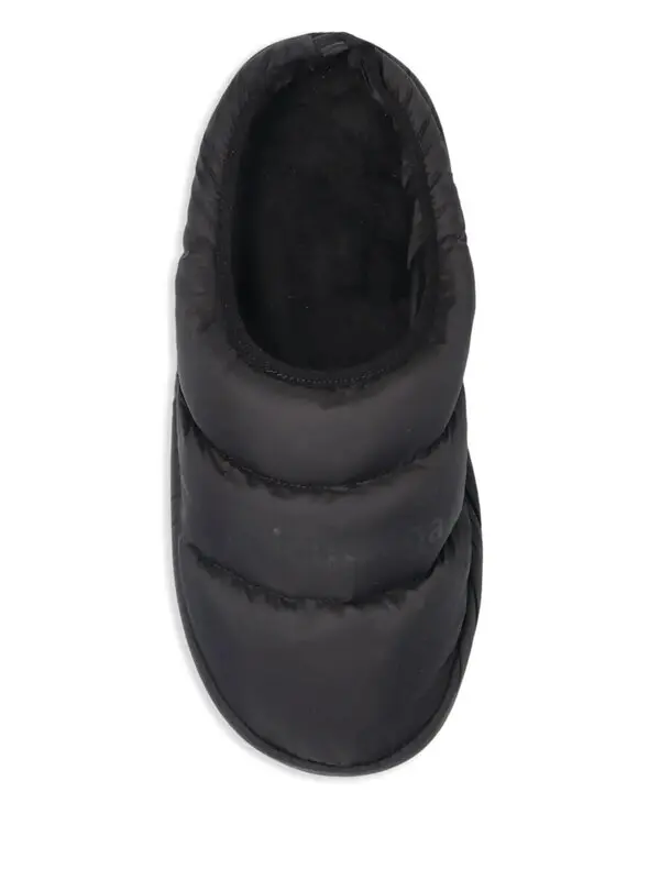 Balenciaga Polyamide Padded Slipper - Black