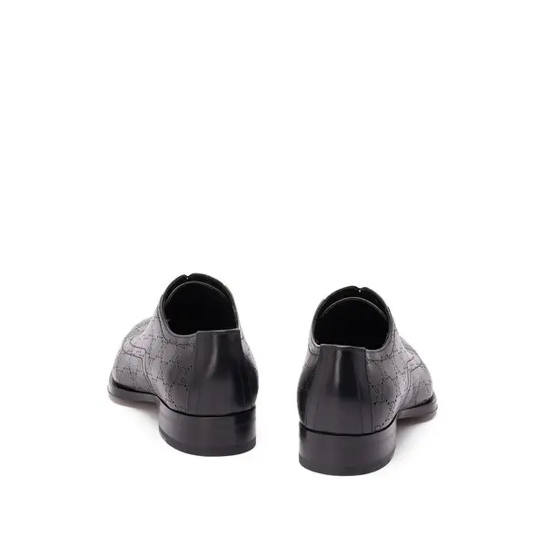Gucci Leather Perforated Oxfords