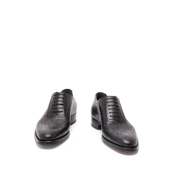 Gucci Leather Perforated Oxfords