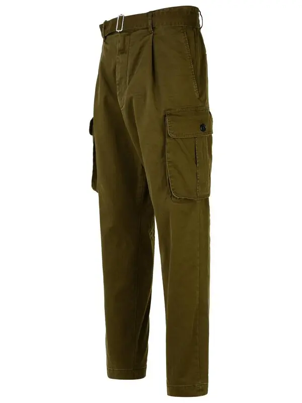 Dsquared2 Cargo Pants With Belted Waist
