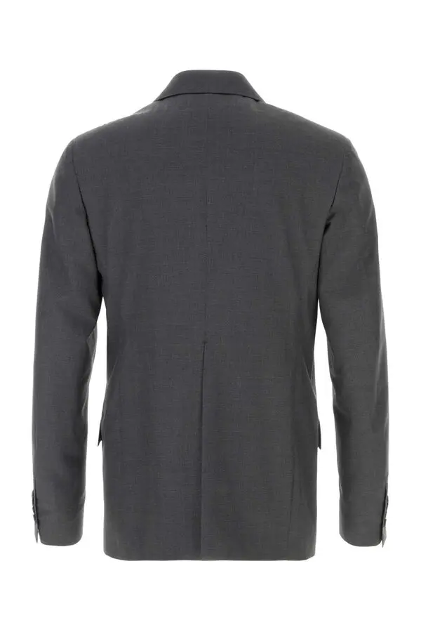 JIL SANDER Graphite Wool Blazer