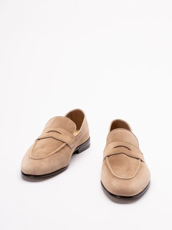 Brunello Cucinelli Suede Loafers - Multicolor