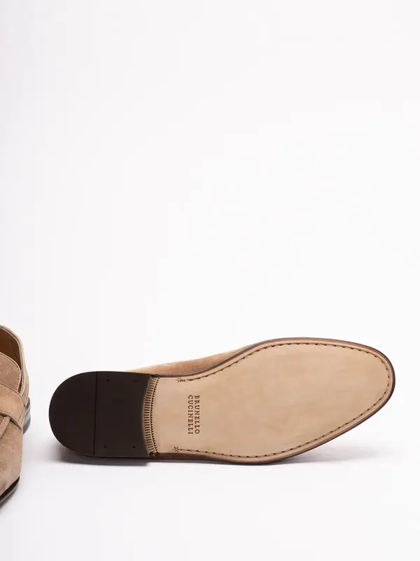 Brunello Cucinelli Suede Loafers - Multicolor