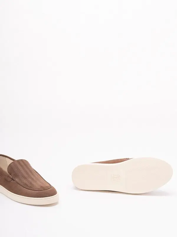 Brunello Cucinelli Suede Loafers - Multicolor