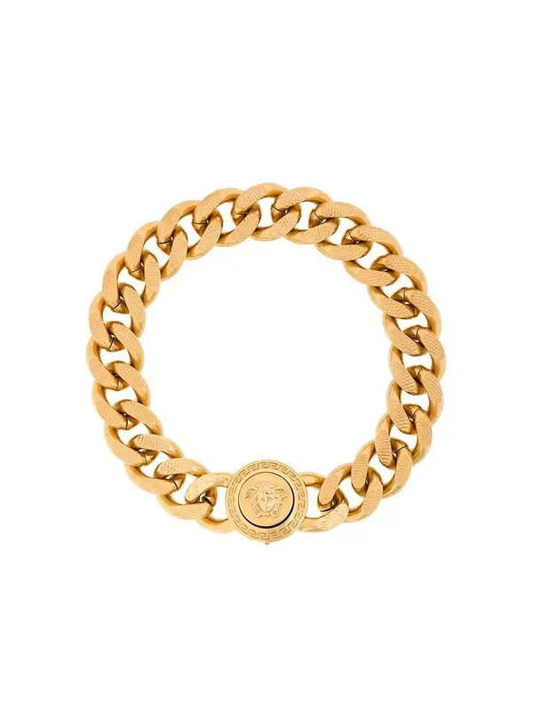 Versace Medusa Chain Bracelet - Silver