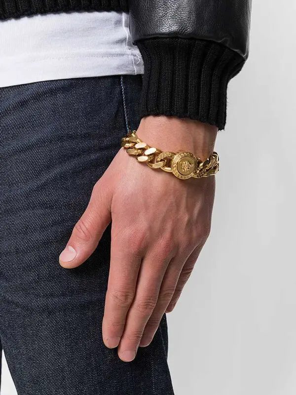 Versace Medusa Chain Bracelet