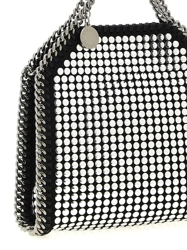 Stella McCartney Tiny Falabella Handbag With Stud Appliqu
