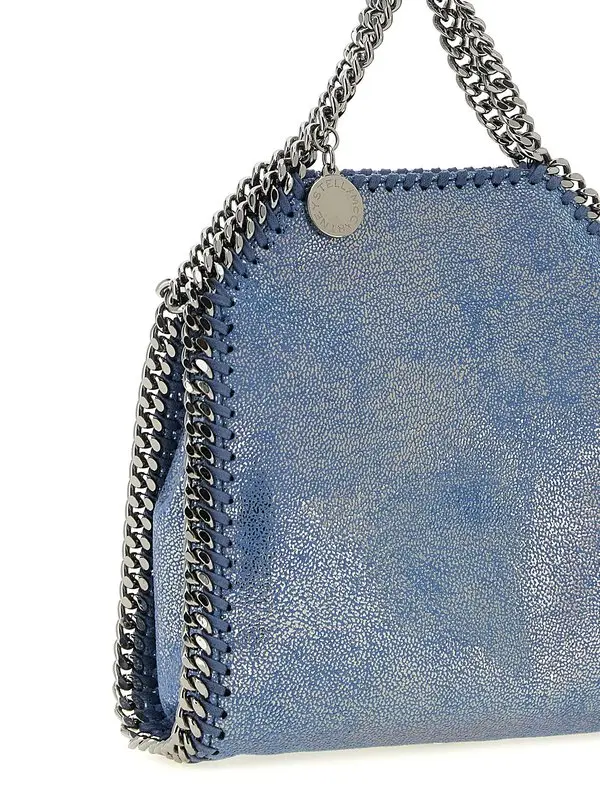 Stella McCartney Tiny Falabella Handbag With Stud Appliqu
