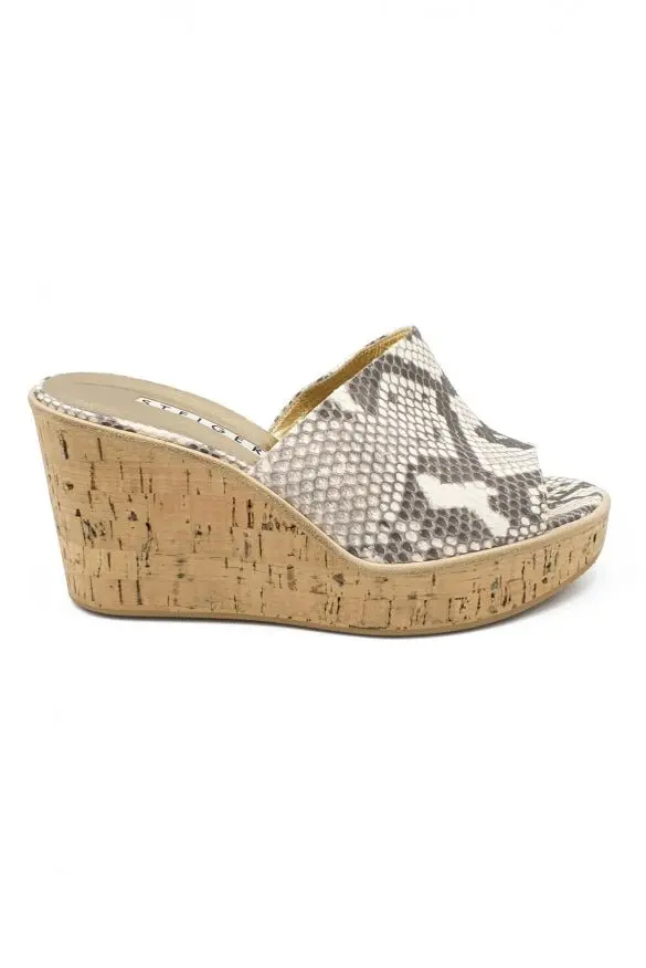 Walter Steiger Platform Mules - Cream
