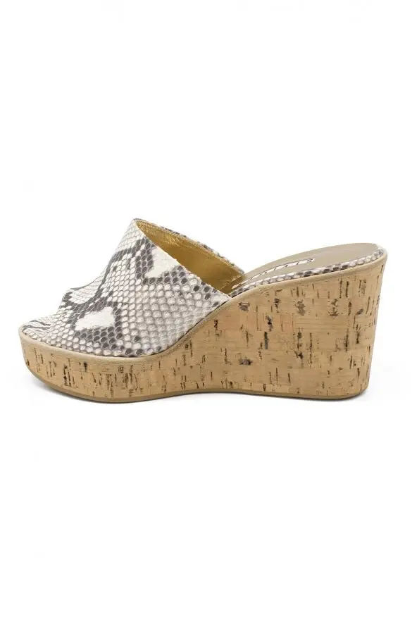 Walter Steiger Platform Mules - Cream