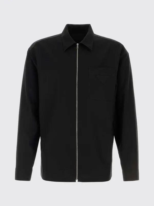 Prada Cotton Shirt With Zip