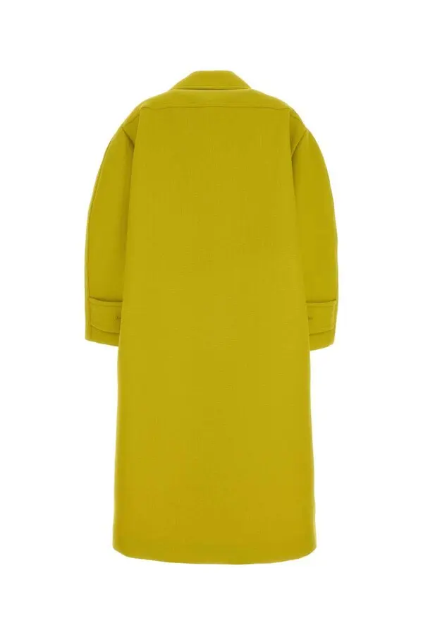 Balenciaga Double Breasted Wool Coat