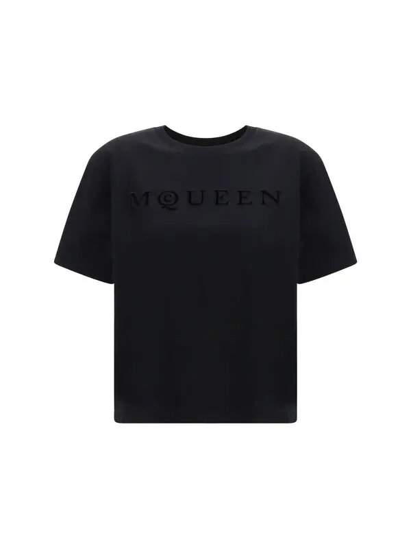 Alexander McQueen Logo T-shirt - Black