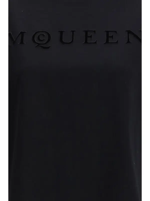 Alexander McQueen Logo T-shirt - Black