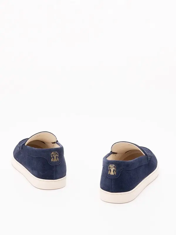 Brunello Cucinelli Suede Loafers - Multicolor