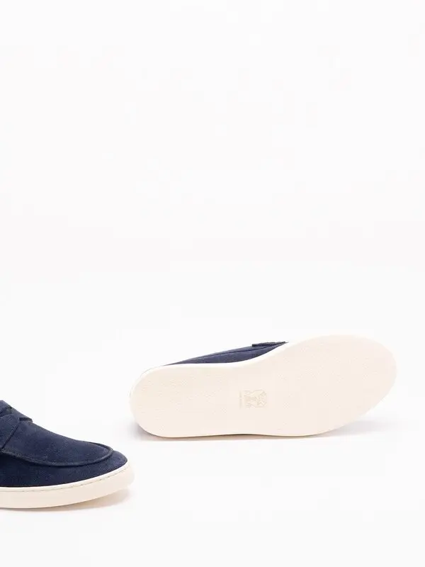 Brunello Cucinelli Suede Loafers - Multicolor