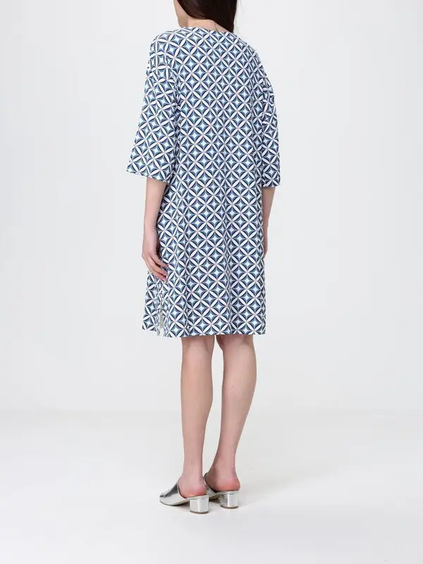 Max Mara Geometric Print Dress - Multicolor