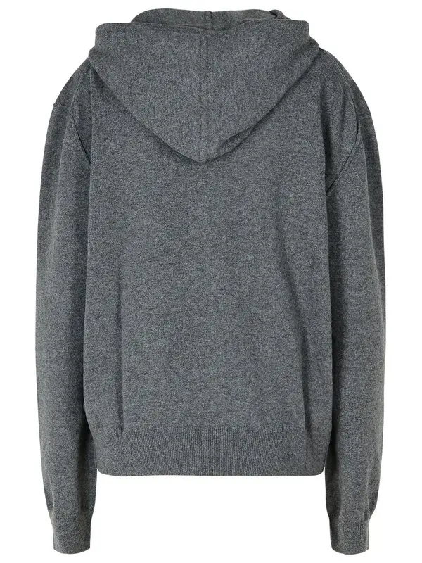 MAISON MARGIELA Wool Blend Sweater With Drawstring Hood