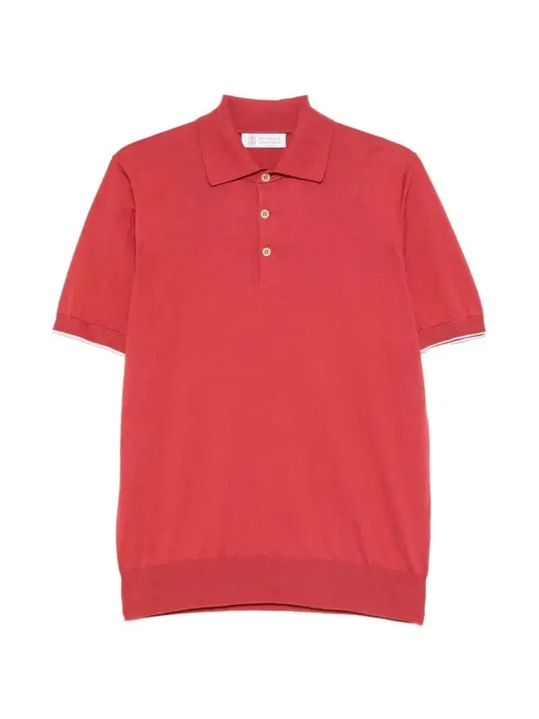 Brunello Cucinelli Lightweight Knit Polo - Multicolor