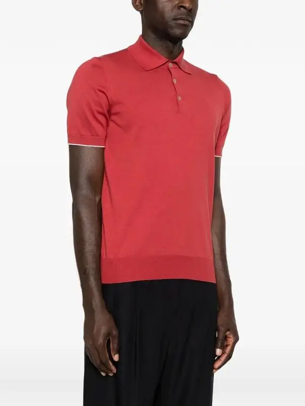 Brunello Cucinelli Lightweight Knit Polo - Multicolor