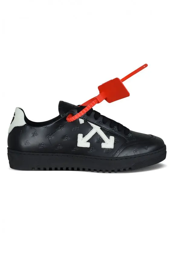 Off-White Low Vulcanized Sneakers - Black