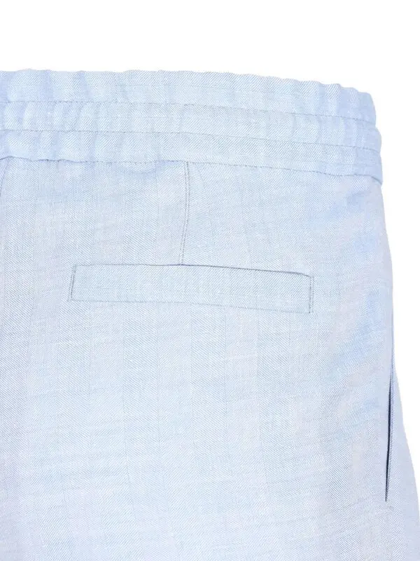 Brunello Cucinelli Linen Bermuda Shorts - Multicolor