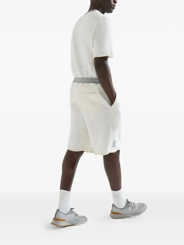 Brunello Cucinelli Linen Bermuda Shorts - Multicolor