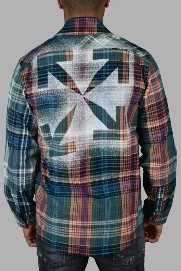 Off-White Checked Shirt