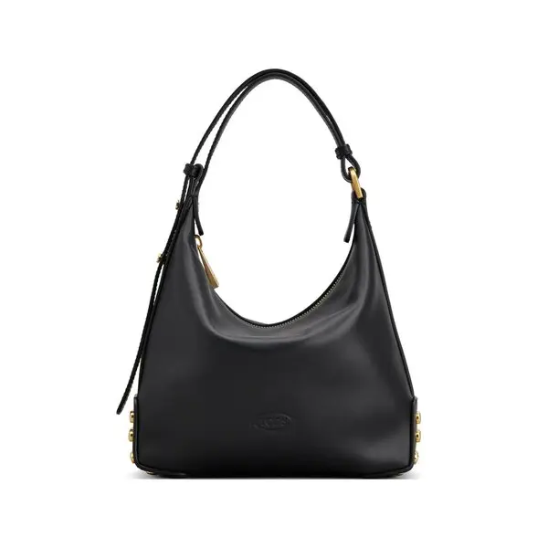 TOD'S Leather Stud Embellishment Tote Bag