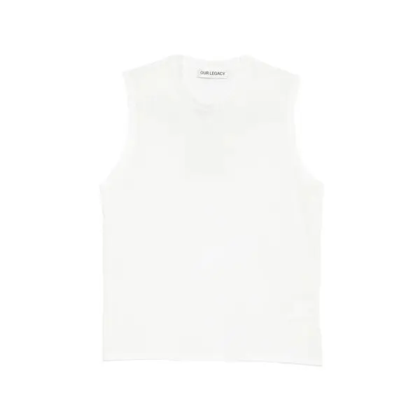 Our Legacy Sleeveless Round Neck Tank Top