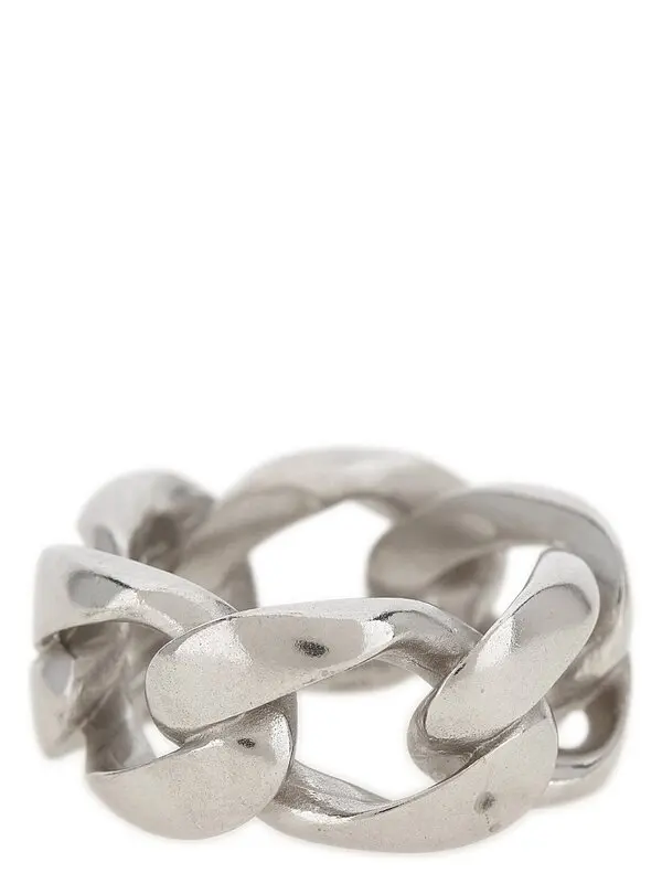 MAISON MARGIELA Maillons" Chain Ring - Silver