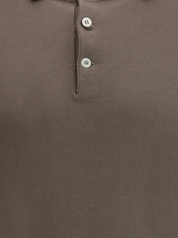 Brunello Cucinelli Lightweight Knit Polo - Multicolor