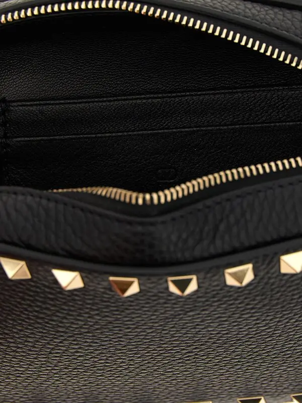 Valentino Garavani Rockstud Mini Crossbody Bag - Black